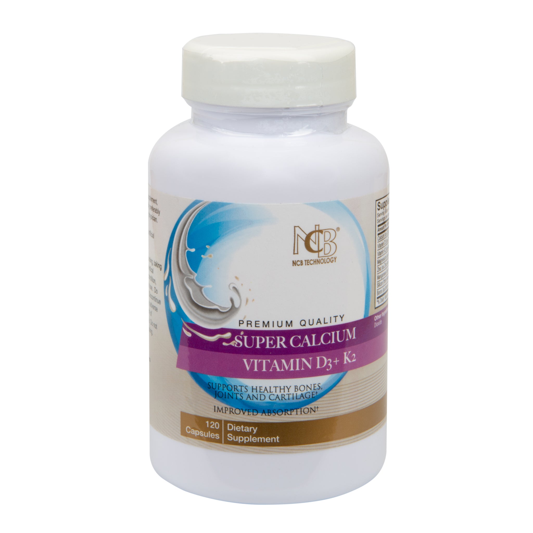 Super Calcium Vitamin D3+K2 - NCB TECHNOLOGY